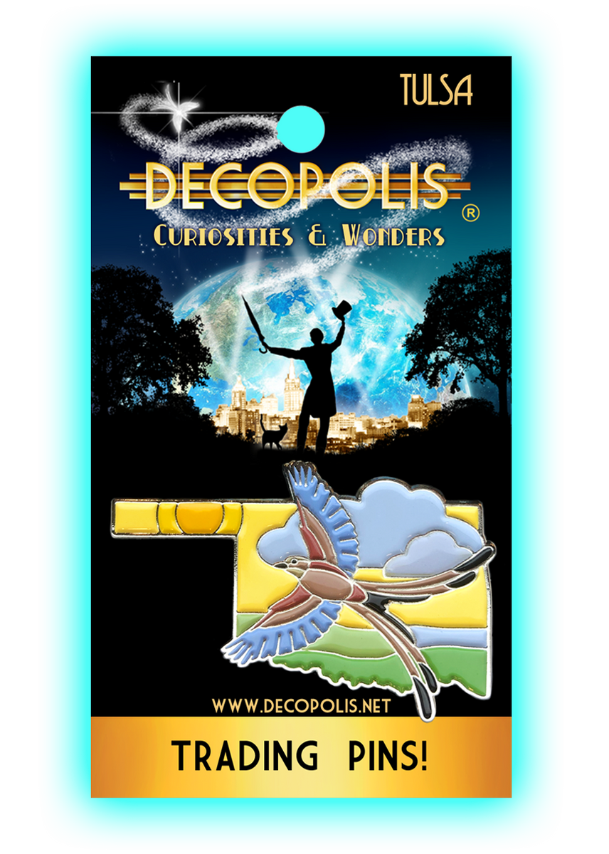 DECOPOLIS Trading Pin – Decopolis Tulsa